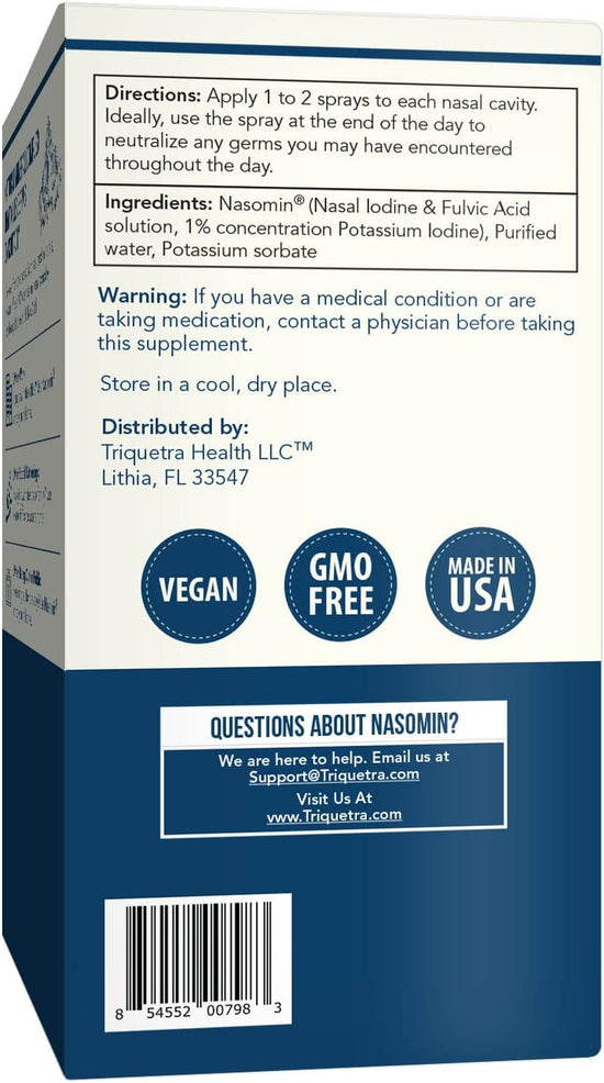 Nasomin® Nasal Iodine – Nasal Antiseptic Spray – DirectBuyIn