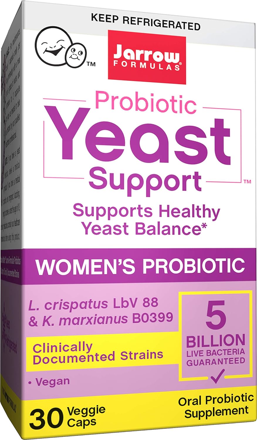 Jarrow Formulas Yeast Support Probiotic 30 veggie caps – DirectBuyIn
